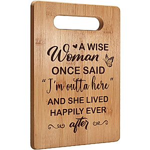 Retirement Gifts for Women, Coworker Leaving Gifts for Women, Retirement Gift Cutting Board, Goodbye Gift for Coworkers, Leaving Gifts for Colleagues Best Friends Teachers Retirees Work