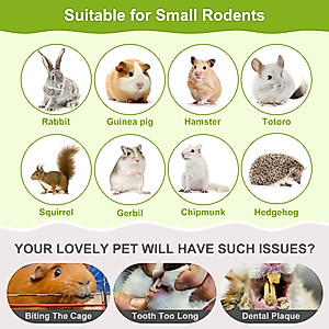 YDFAZXY Bunny Chew Toys, Rabbit Cage Hanging Chew Toys and Treats, Natural Woven Carrot with Snacks for Guinea Pigs Hamsters Chinchillas Rats Gerbils and Other Small Pets Teeth Grinding Toys