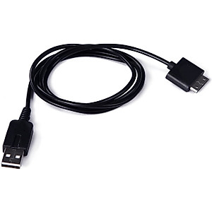 New Black 2-in-1 USB 2.0 Data Sync Transfer and Power Charger Cable for Sony PSP GO