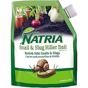 Natria 706190A Snail and Slug Killer Bait Granules, 1.5 lb
