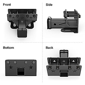 Sulythw Tow Trailer Hitch Receiver for Ford Bronco, Heavy Duty Class 3 2-Inch Receiver 2-Door 4-Door 2021 2022 with Trailer Hitch Receiver Cover(NOT for Bronco Sport)