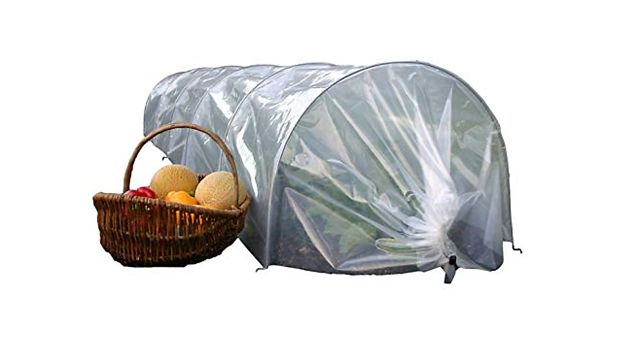 Giant Poly Tunnel Garden Cloche for Extended Growing Seasons