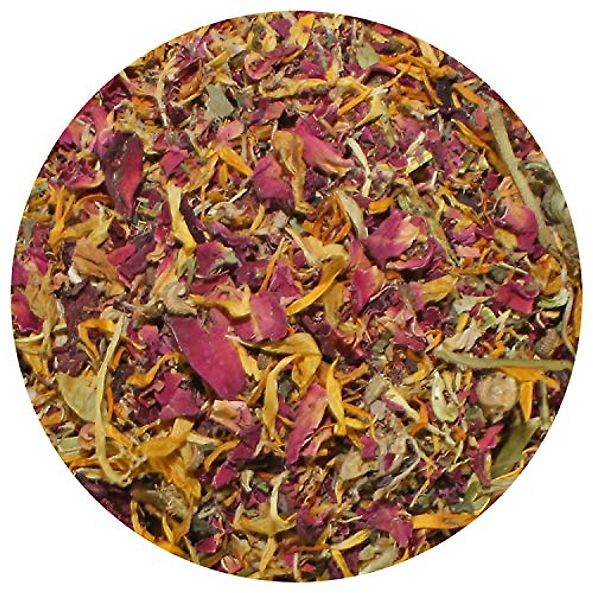 Flower Fusion Treat (8 oz.) - Healthy Natural Dried Flower Herbivore Treat - Chinchillas, Guinea Pigs, Rabbits, Prairie Dogs, Degus, Hamsters, Rats, Squirrels, Sugar Gliders & Other Small Pets