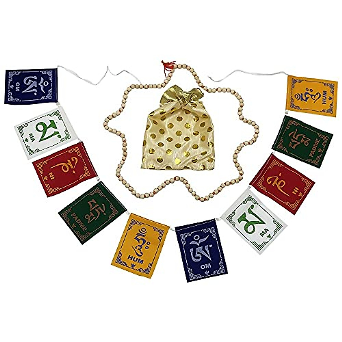 Chakra Singing Bowls Set Cuencos Tibetanos With Cushion Mallet Tulsi Beads Mala Tibetan Prayer Flag For Meditation Mindfulness - Style1 Size Medium