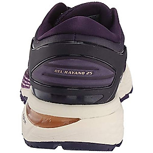 ASICS Women's Gel-Kayano 25 Running Shoes, 5, Night Shade/Cream