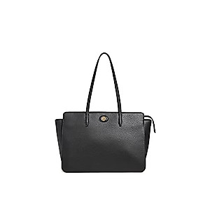 Tory Burch Women's Robinson Tote, Black, One Size