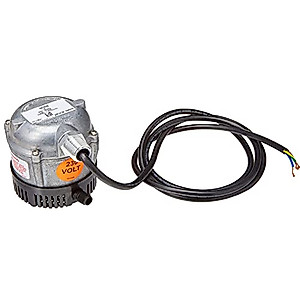 Little Giant 1-YS 1/150 HP, 205 GPH , 230 Volt Parts Washer Pump, with 6-Ft. Cord No Plug, Grey, 501036