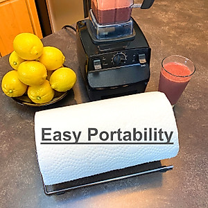 Horizontal Countertop Paper Towel Holder (Chrome)