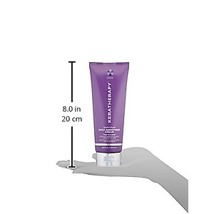 KERATHERAPY Daily Smoothing Cream, 6.8 fl. oz., 200 ml - Keratin Infused Smoothing Cream for Blowouts with Collagen, Jojoba Oil, Wheat & Argan Oil