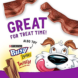 Purina Beggin' Strips Pizza Dog Treats Made in USA Facilities Adult Dog Training Treats - 52 oz. Box