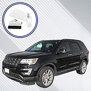 Red Hound Auto Touch Display Protectors 2011-2019 Compatible with Ford Explorer MyFord Screen Saver 2pc Custom Fit Invisible High Clarity Minimizes Fingerprinting 8 Inch