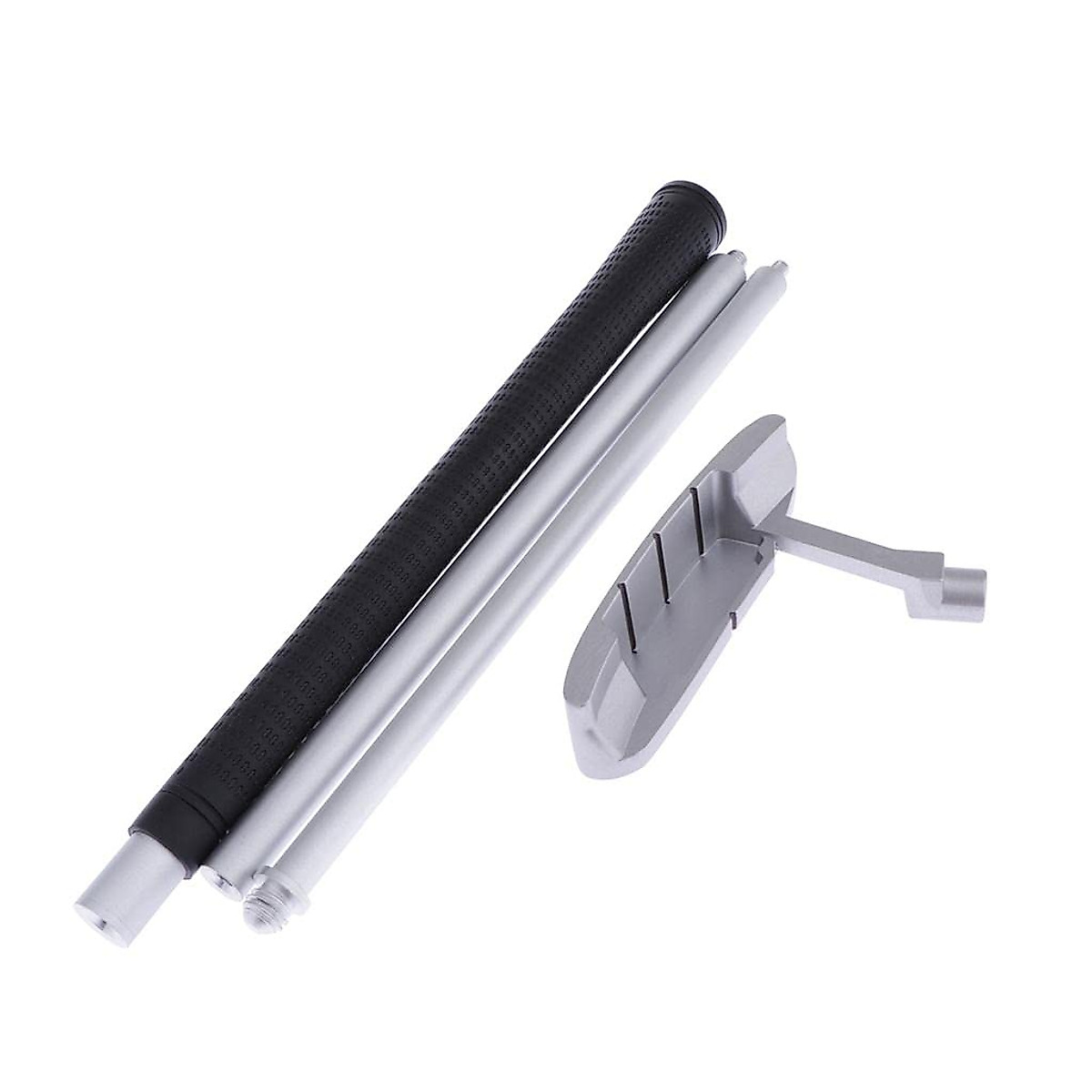 Simhoa 3-Section Foldable Portable Right Handed Golf Putter Practice Tool 89cm