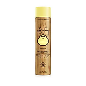 Sun Bum Revitalizing Conditioner| Smoothing and Shine Enhancing |Paraben Free, Gluten Free, Vegan, UV Protection | Daily Conditioner for All Hair Types | 10 oz bottle