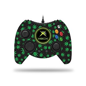 MightySkins Skin Compatible with Microsoft Xbox One Hyperkin Duke Controller - Marijuana | Protective, Durable, and Unique Vinyl wrap Cover | Easy to Apply, Remove | Made in The USA