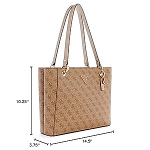 GUESS Noelle Noel Tote, Latte Logo