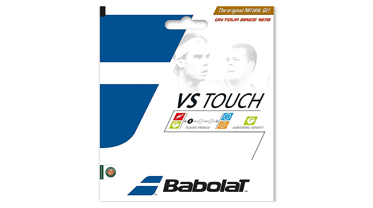 Babolat VS Touch Tennis String 16G - Power & Comfort for All Levels