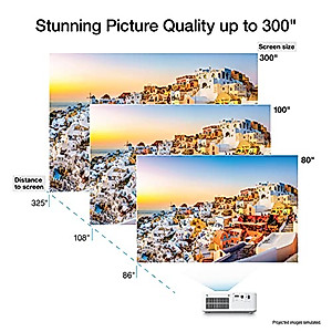 2022 New Upgrade Epson EpiqVision Flex CO-FH02 Full HD 1080p Smart Streaming Portable Projector, 3-Chip 3LCD, 3,000 Lumen Color/White Brightness, Android TV, Bluetooth, 5W Speaker, Home Entertainment