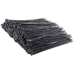 GTSE 12 Inch Black Zip Ties, 1,000 Bulk Pack, 50lb Strength, UV Resistant Long Nylon Cable Ties, Self-Locking 12" Tie Wraps