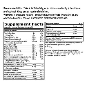 Nature's Way Enzymatic Therapy OsteoPrime PLUS Calcium & Magnesium, Bone Health Support*, 120 Tablets