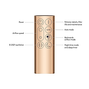 Dyson Purifier Cool Formaldehyde™ TP09 Air Purifier and Fan - White/Gold Large