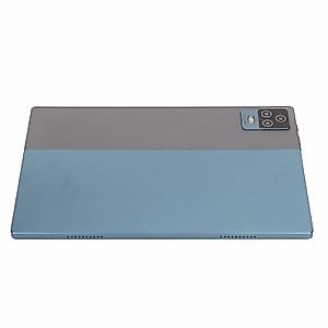 Luqeeg Tablet, Smart Tablet 10.1 Inch 2560X1600 Resolution 12GB RAM 512GB ROM 8 Core Front 8MP Rear 16MP for Working for Video (Blue)