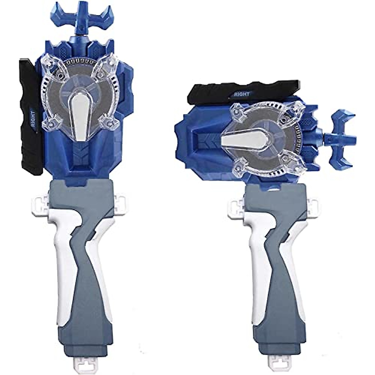 Bey Gyro(B-163) + Left&Right Sparking String Launcher Battle Bey Burst Set, Battling Top, Stickers & Launchers Set, Boys Kids Birthday Party Idea