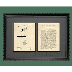 Patent Prints - Louisville Slugger Patent Art - Baseball Wall Art - Patent Art Poster (8.5 x 11) - 73