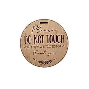 Please Don’t Touch Sign - Stroller Hanger - Car seat Tag - New Baby Tag