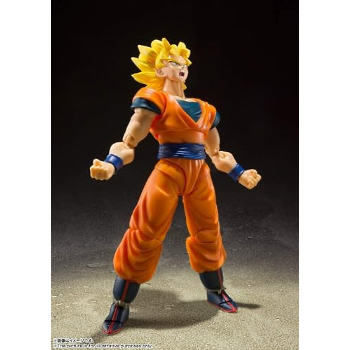 TAMASHII NATIONS - Dragon Ball Z - Super Saiyan Full Power Son Goku, Bandai Spirits S.H.Figuarts Action Figure