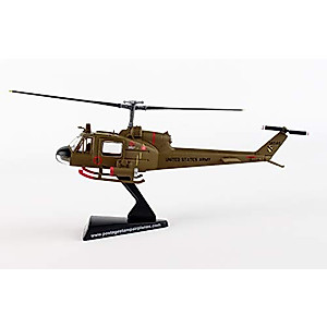 Daron Worldwide Trading Daron Postage Stamp UH-1 Huey Gunship 1:87 Vehicle