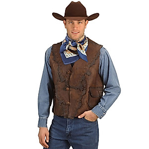 GERINLY Silk Square Neck Scarf for Men Vintage Kerchief Classic Grid Cravat Elegant Gentleman Neckerchief for Costume (Navy)