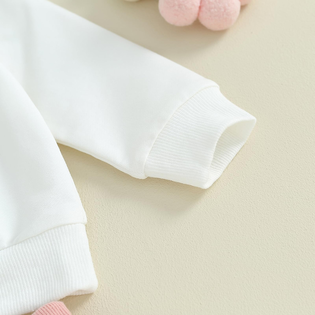 Socutebabe 2Pcs Set Infant Baby Girl Fall Clothes Mamas Girl Long Sleeve Crewneck Sweatshirt+Joggers Pants Winter Outfit Set (Mamas Girl-White,6-12 Months)