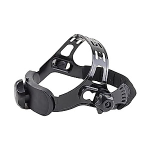 Sellstrom Lightweight,Ergonomic Design,Nylon,Extra Large Blue Lens Technology,All-Day Comfort,Excellent Optical Clarity,Premium Welding Helmet with ADF Technology,Black/Orange,7'Wx 13'H x 5'L,S26400