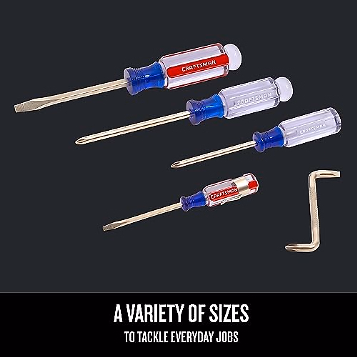 CRAFTSMAN CMHT65050 Acetate Screwdriver - 5Pc Set