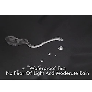 INVACHI Men's Waterproof Ski Jacket Warm Winter Snow Coat Hooded Windbreaker