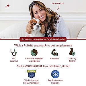 Fera Pets Cardiac Supplement for Dogs & Cats – 60 Capsules​ – Vet Created -Cardiovascular Function & Strength-Taurine, CoQ10, Organic Hawthorne Berry