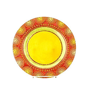 Aprocal Tempered Glass 18-pc Table Set "PROPRIANO SIENNA", Elegant Dining Table Set For 6