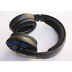 Replacement Head Band Leather Cushion Repair Parts for Sennheiser HD465 HD485 Headphones (Black)