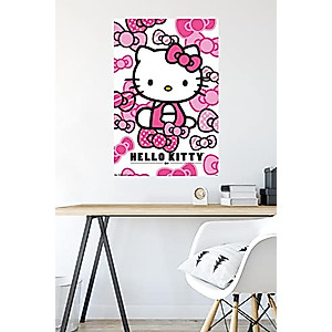 Trends International Hello Kitty Bows Wall Poster 22.375" X 34"