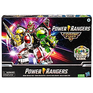 Power Rangers Cosmic Fury Cosmic Zord Mega Pack, Action Figure Toys for 4 Year Old Boys and Girls and Up (Amazon Exclusive)
