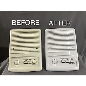 SCFM White Replacement Faceplate for Nutone Intercom ISA-335 IS-335 ISA-339 IS-305 ISA-335WH IS-335WH ISA-339WH IMA-3303 Speaker IM-3303 Speaker