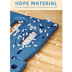 XJD 7 in 1 Toddler Slide Set, Kids Slide for Toddlers Age 1+, Toddler Climber Slide PlaySet with Basketball Hoop and Ball,Outdoor Indoor Playground for Toddlers 1-3 (Blue)