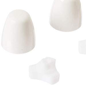 American Standard 7381251-200.0200A EZ-INSTALL BOLT CAP KIT, WHITE White