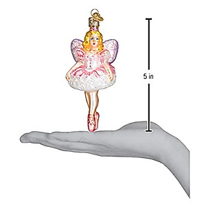 Old World Christmas Sugar Plum Fairy Glass Blown Ornament for Christmas Tree