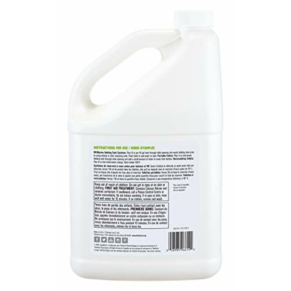 Thetford 96614 AquaBio RV Holding Tank Treatment Citrus Twist Scent, Formaldehyde Free 1 Gallon Liquid