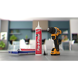 The Original Fix-A-Floor Micro Syringe Injector For Loose & Hollow Tile Repair PRO Pack (2) *Comes With Recommended 10:1 Thrust Non Dripless Caulk Gun
