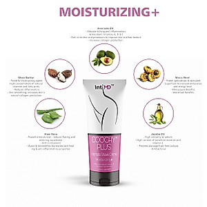 IntiMD COOCHY PLUS (2 Pack) Intimate Shave Cream Rash-Free With MOISTURIZING+ 8oz