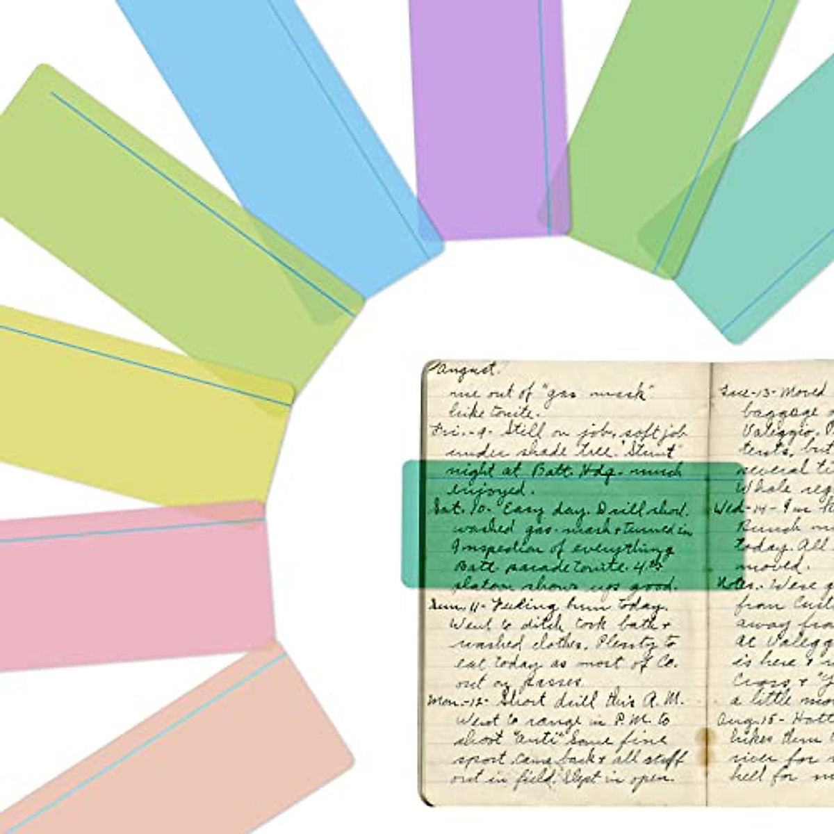 TIESOME 8Packs Dyslexia Overlay Ruler, Dyslexia Coloured Overlays for Reading Aids Colored Overlay for Dyslexia Aids for Children Helps with Reduce Visual Stress Reading Assistant