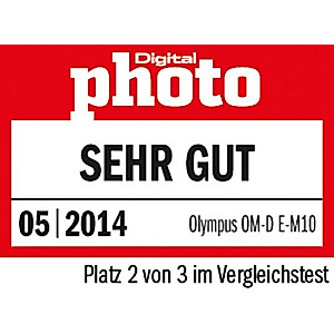 Olympus OM-D E-M5 16MP Live MOS Interchangeable Lens Camera with 3.0-Inch Tilting OLED Touchscreen [Body Only] (Black) - International Version (No Warranty)