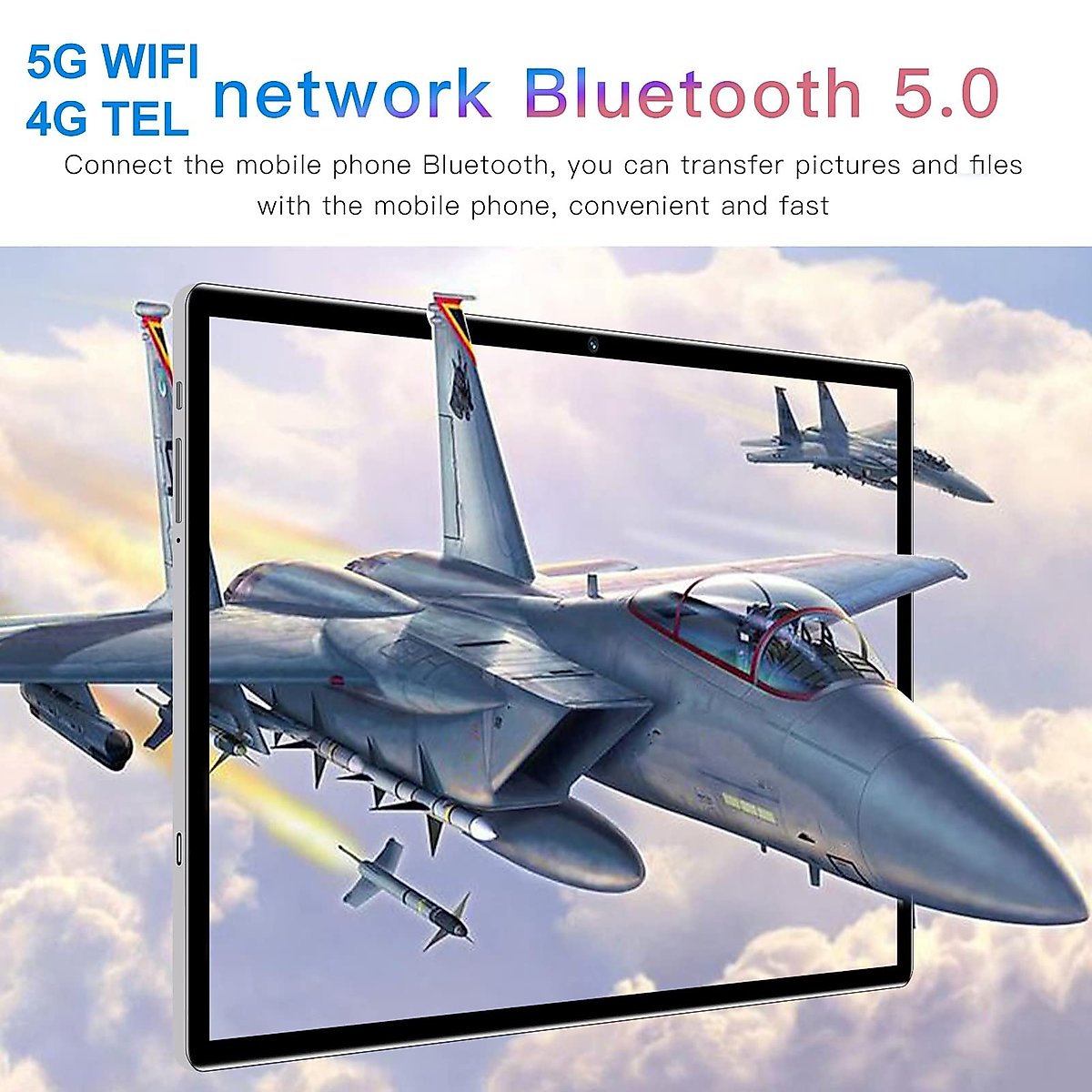 Zopsc 10inch IPS Tablet for Android 11 4G Network Calls Tablet 5G WiFi 8 128G 5MP 13MP 7000mAh MTK6750 8 Core CPU 2.0Ghz GPS Support.